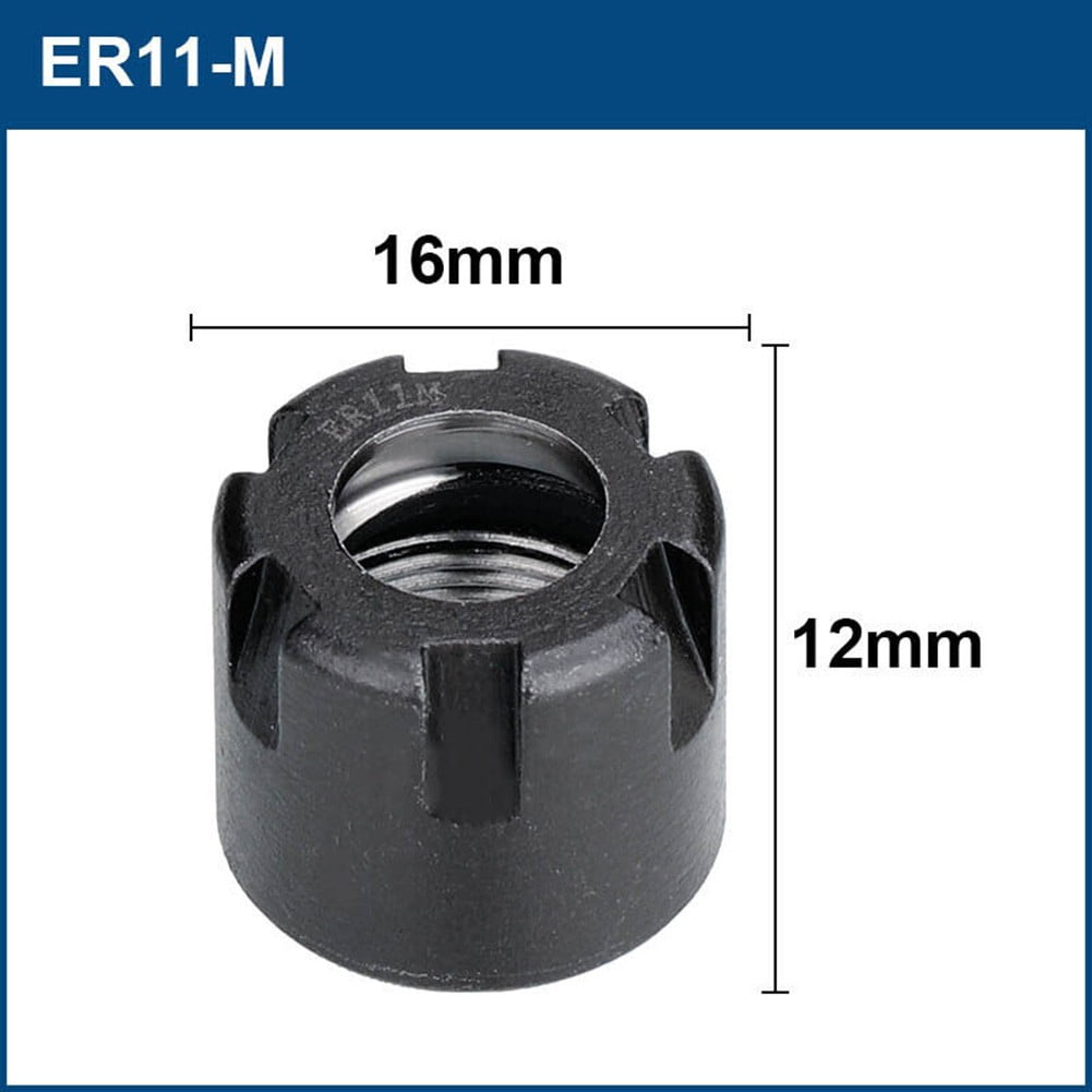 ER8-ER40 A/M/UM Collet Clamping Nuts for CNC Lathe Milling Router Bit ...