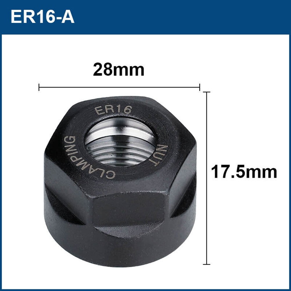 ER8ER40 AMUM Collet Clamping Nuts for CNC Lathe Milling Router Bit ...