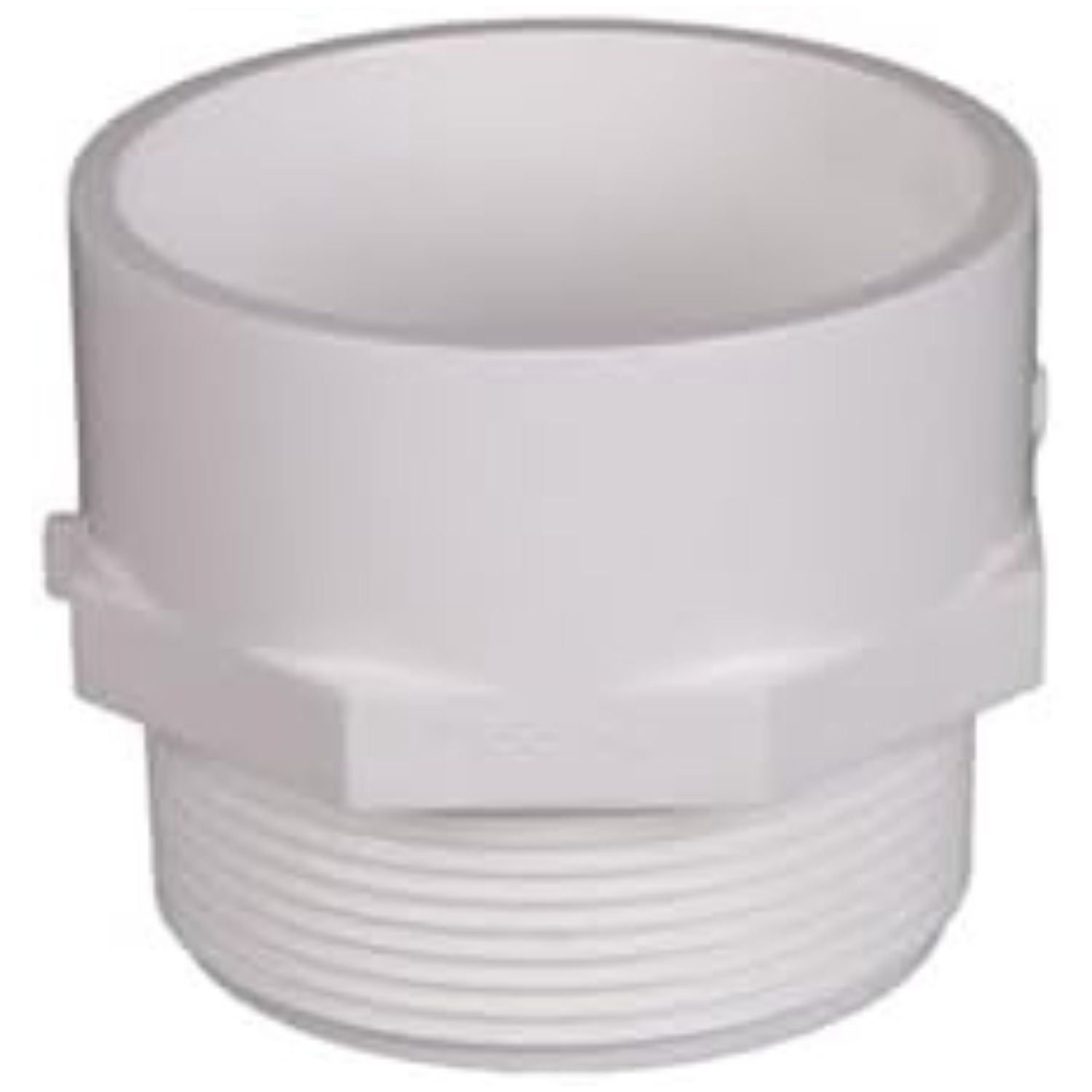 ERA 6 Inch Schedule 40 PVC Male Adapter, Socket x Male Threaded Pipe ...