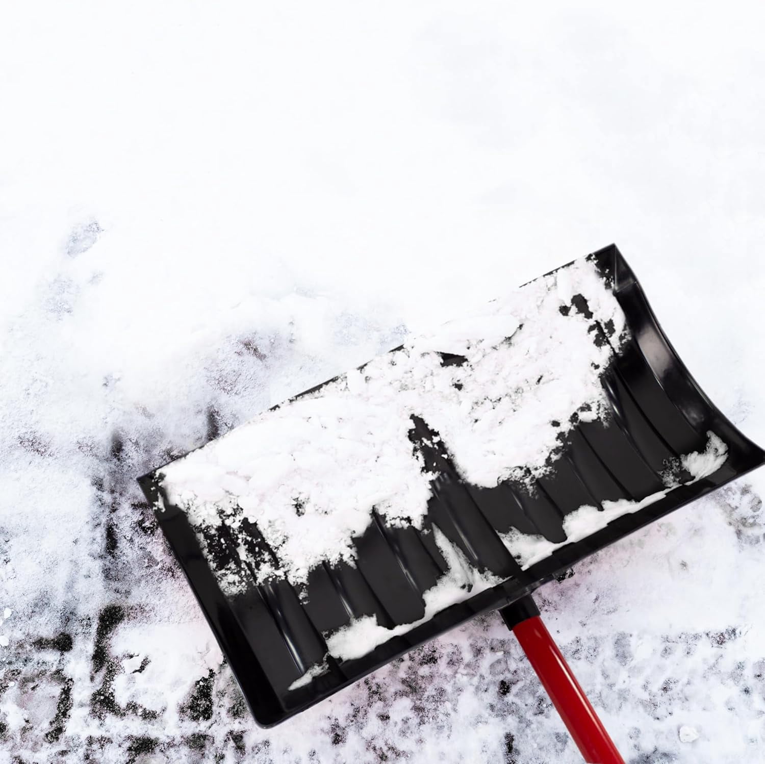 ERA Infinity Snow Shovel — 21-inch Pusher-Style Blade, Red/Black ...