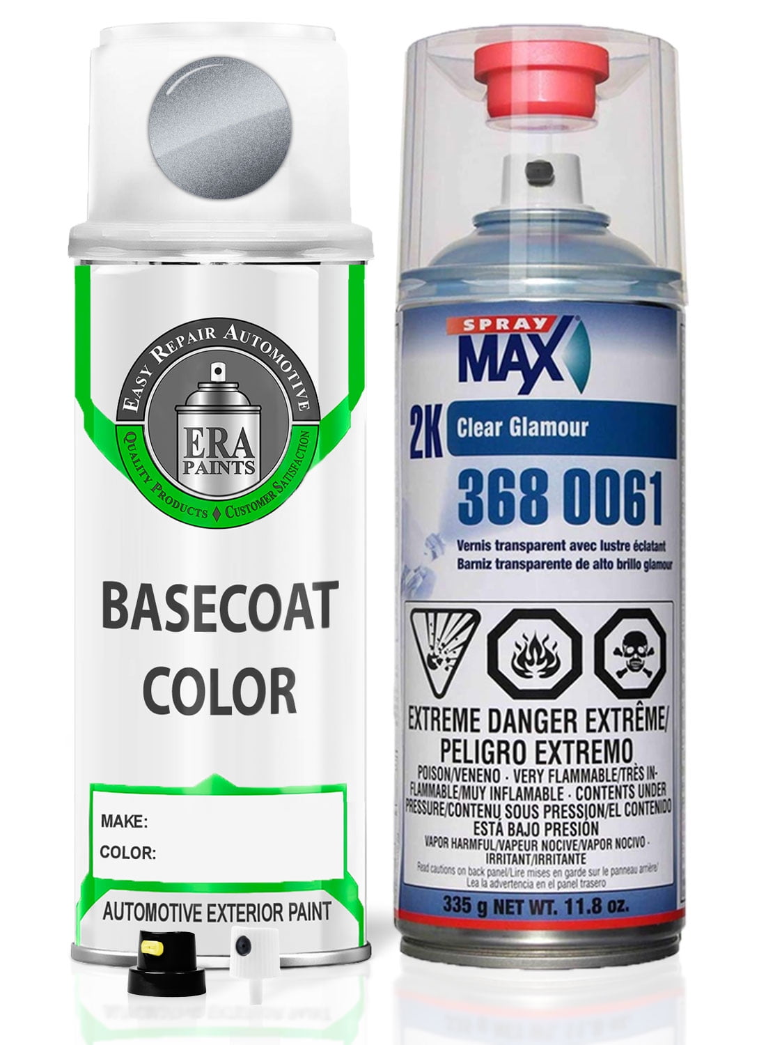 ERA Paints 199 - Alpine Silver Metallic for TOYOTA Exact Match Spray ...