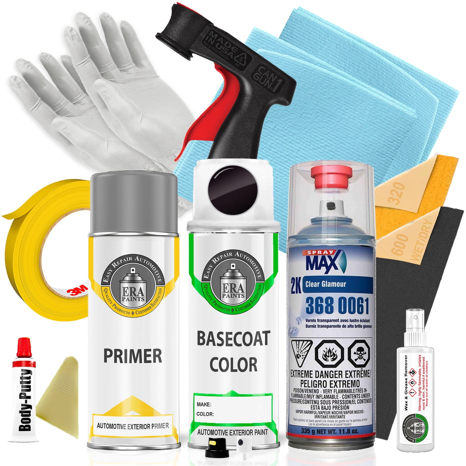 ERA Paints 28W - Black Cherry Mica for MAZDA Exact Match Spray Paint ...