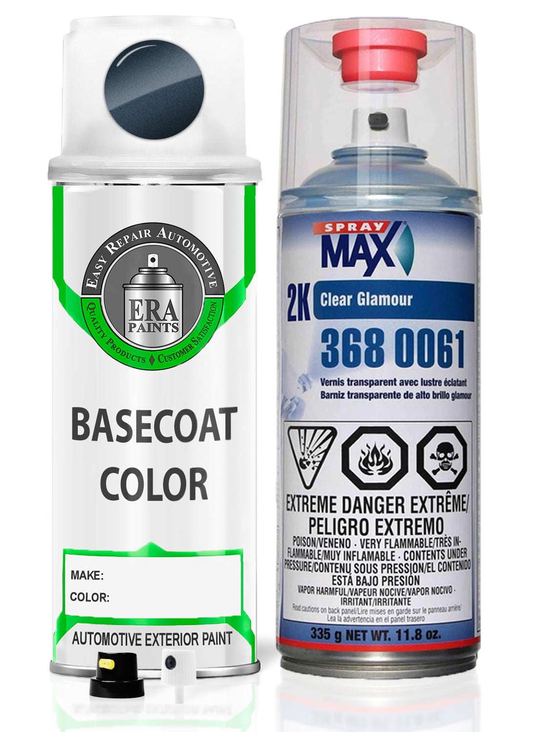 ERA Paints 498 - Caspian Blue Metallic for VOLVO Exact Match Spray ...