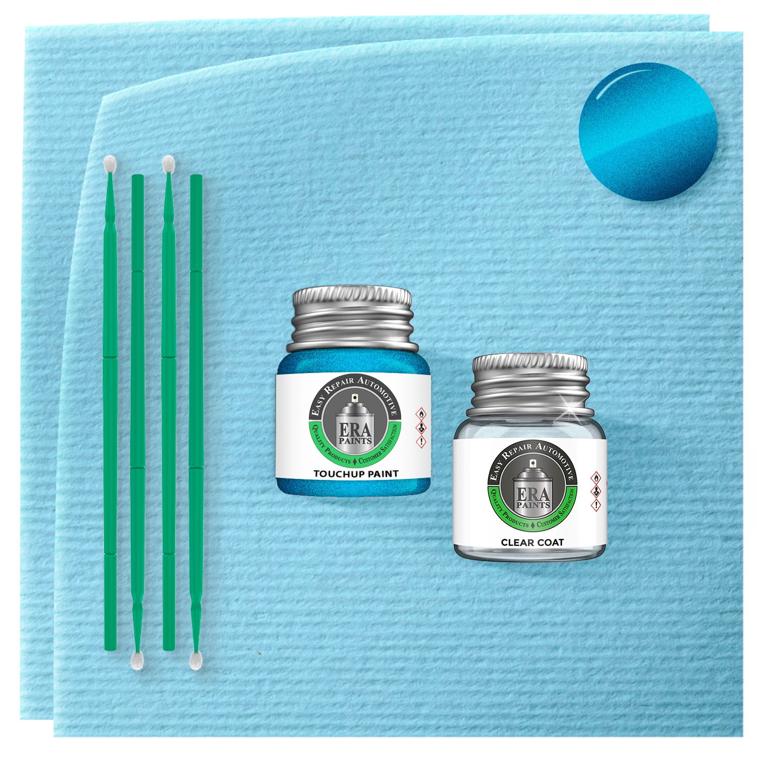 ERA Paints 612 - Cape Blue Metallic for ISUZU Exact Match Touch Up ...