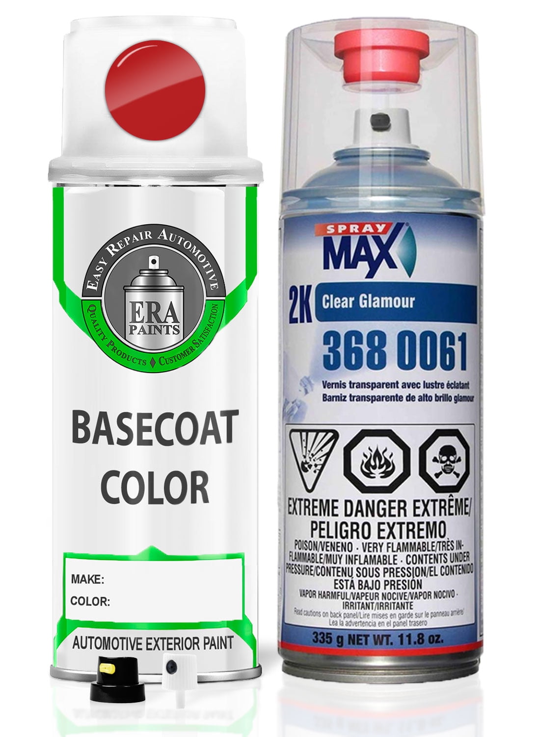 ERA Paints 635/3635 - Coca Cola Red 2000 for MERCEDES Exact Match Spray ...