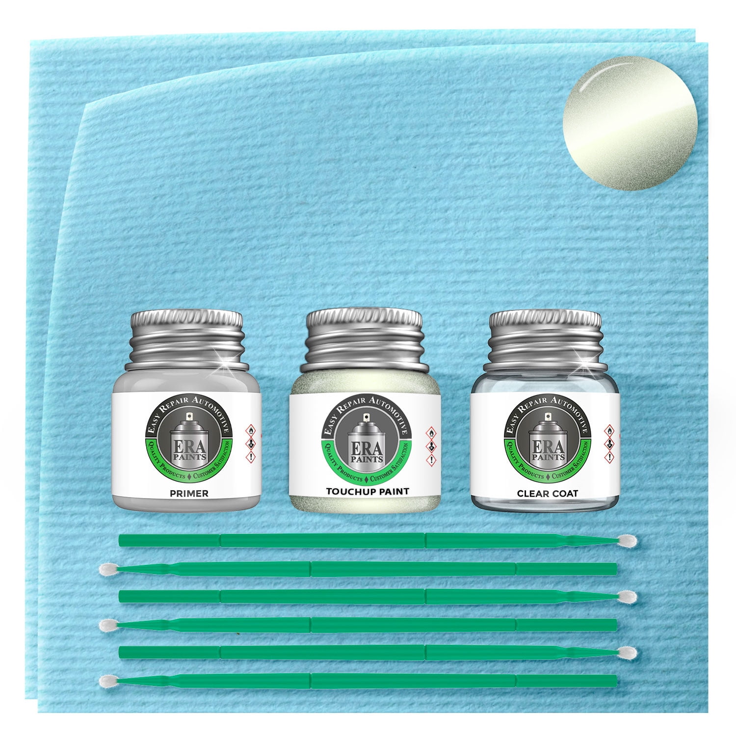 ERA Paints 6U0 - Pistachio Metallic for TOYOTA Exact Match Touch Up ...