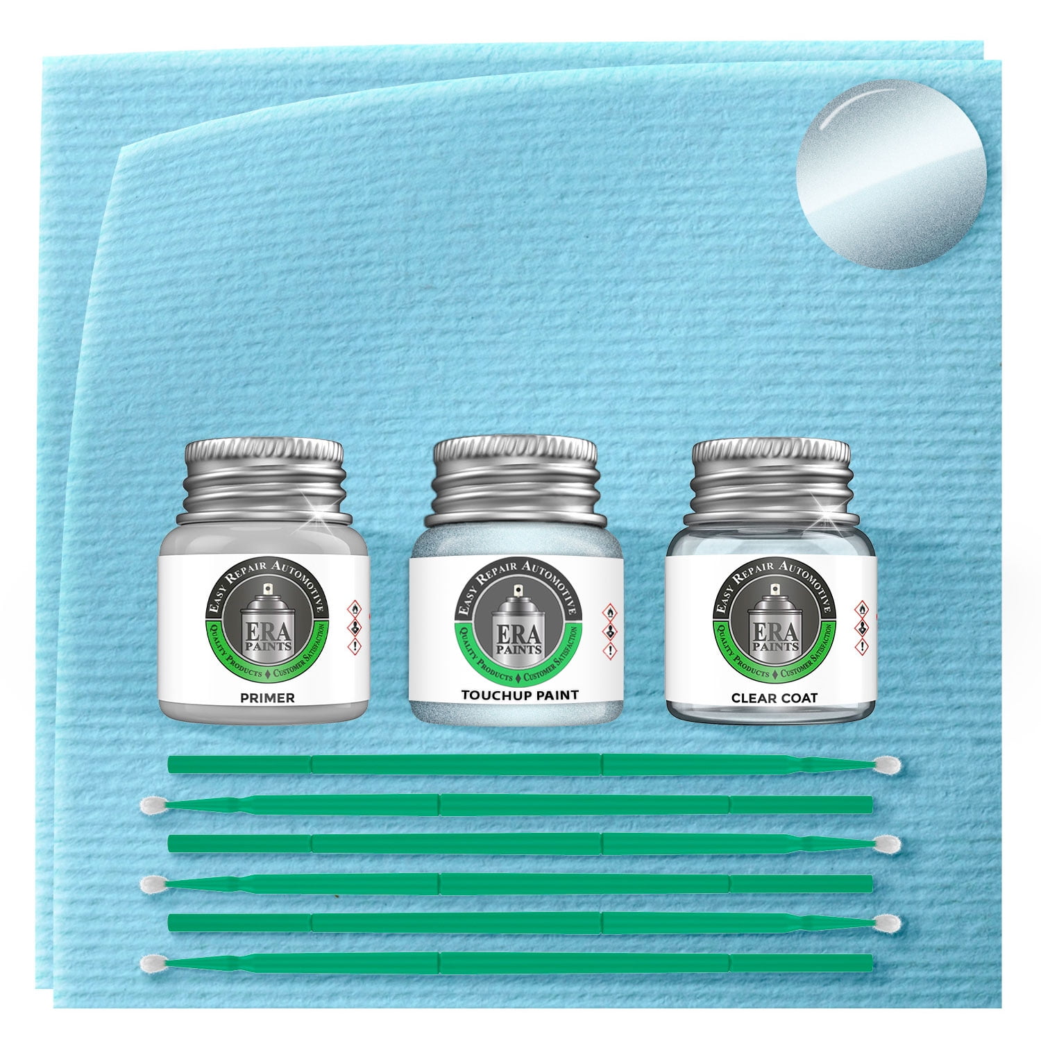 ERA Paints 8S1 - Light Blue Mica for TOYOTA Exact Match Touch Up Paint ...