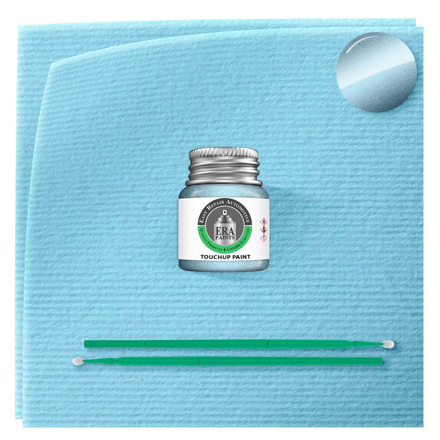 ERA Paints 8W8 - Frozen Blue Metallic for TOYOTA Exact Match Touch Up ...