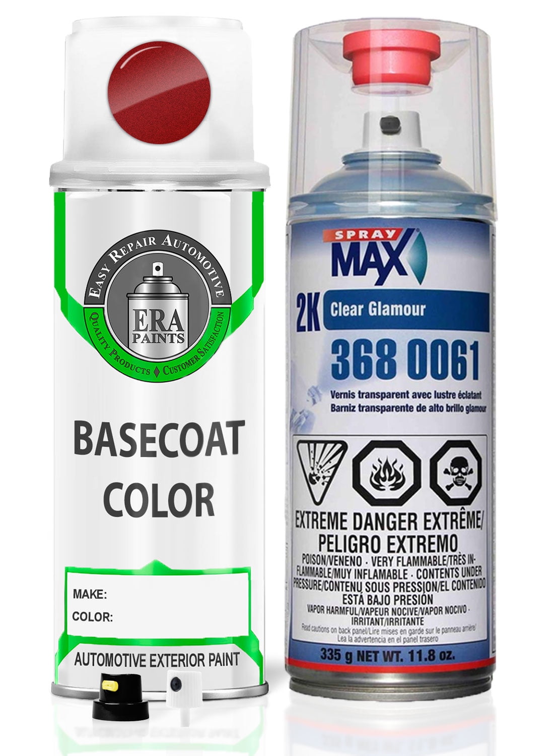 ERA Paints A75 - Melbourne Red Metallic for BMW Exact Match Spray Paint ...