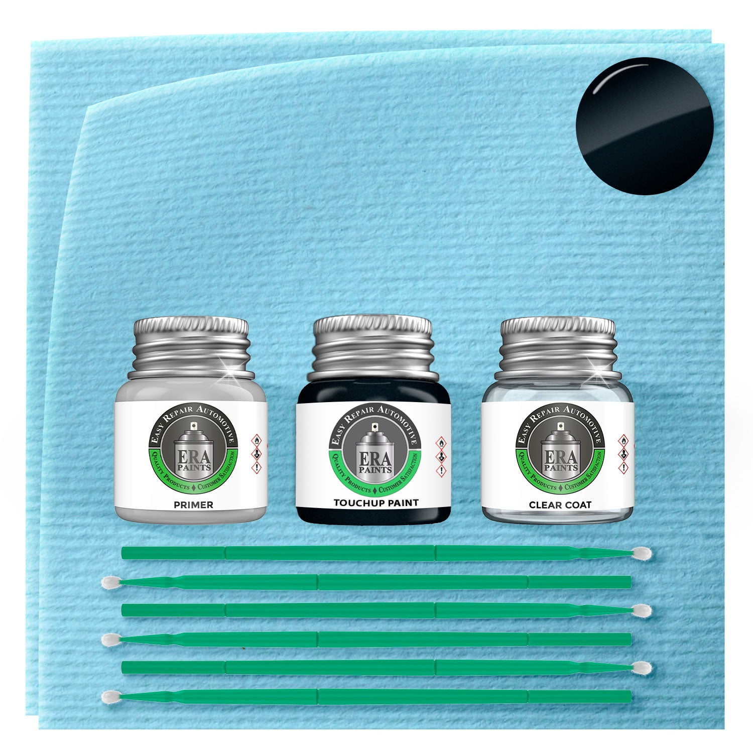 ERA Paints B92P - Nighthawk Black Pearl for HONDA Exact Match Touch Up ...