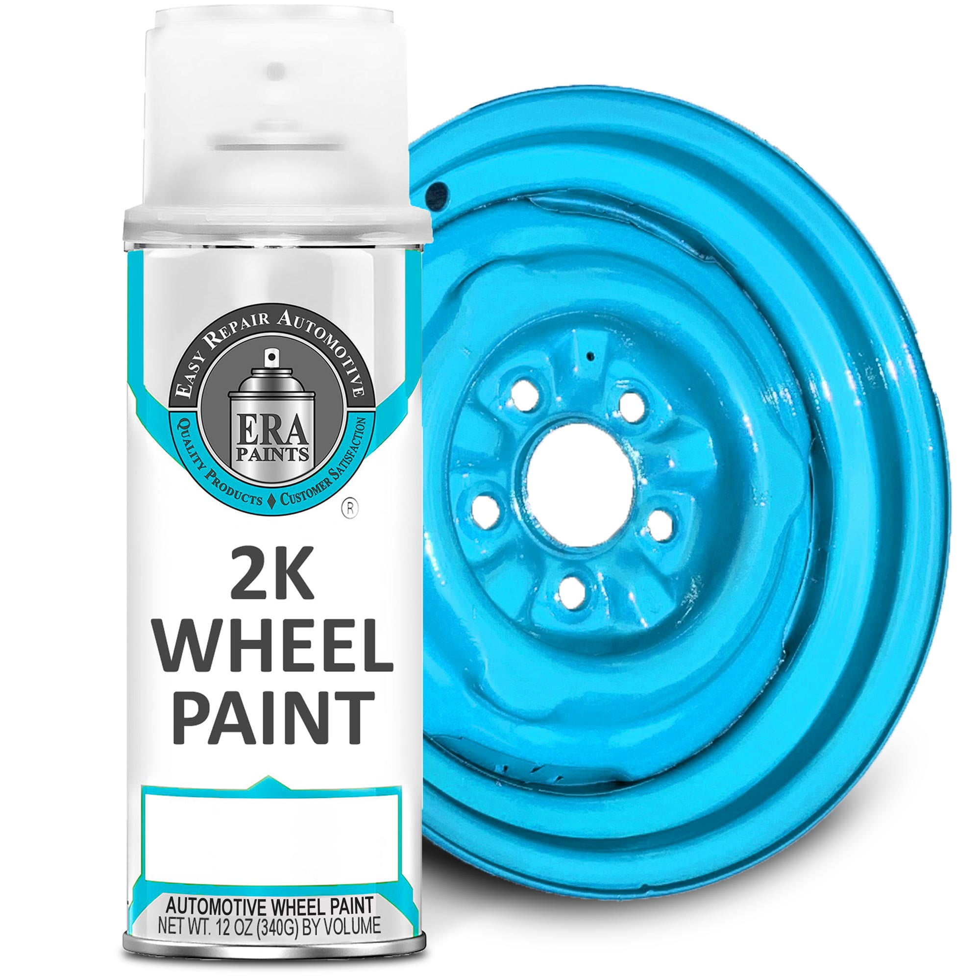 ERA Paints Blue Wheel Paint With Omni-Curing Catalyst - 2K Aerosol High ...