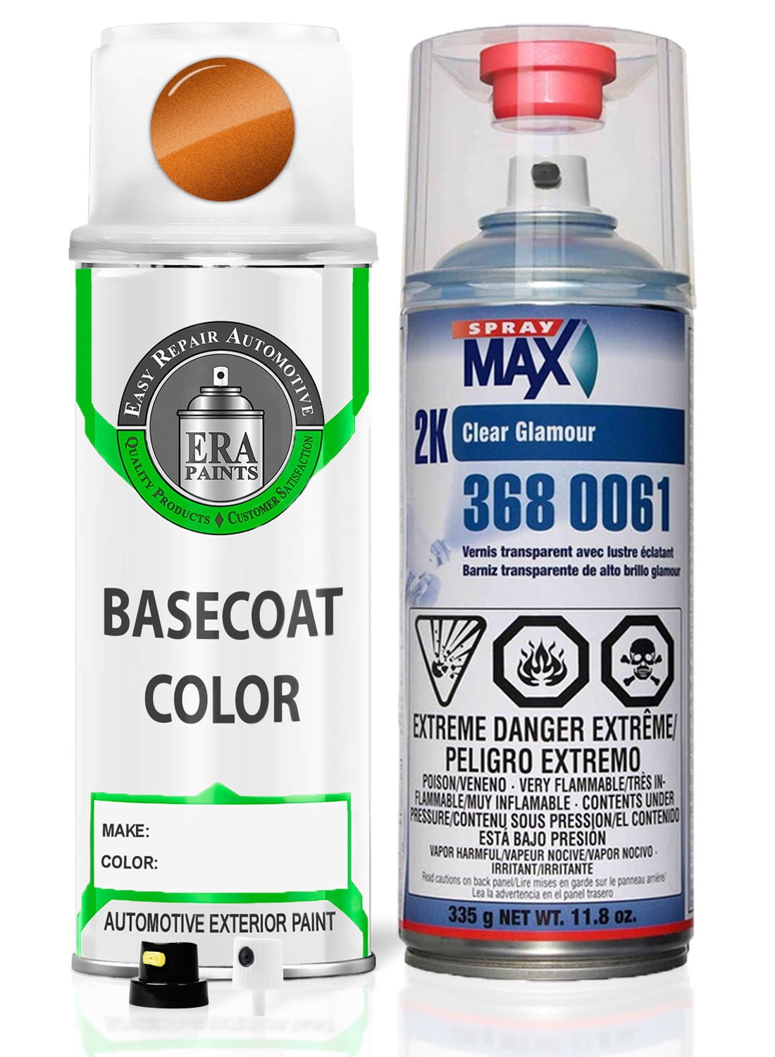 ERA Paints EBB - Monarch Orange Metallic for NISSAN Exact Match Spray ...