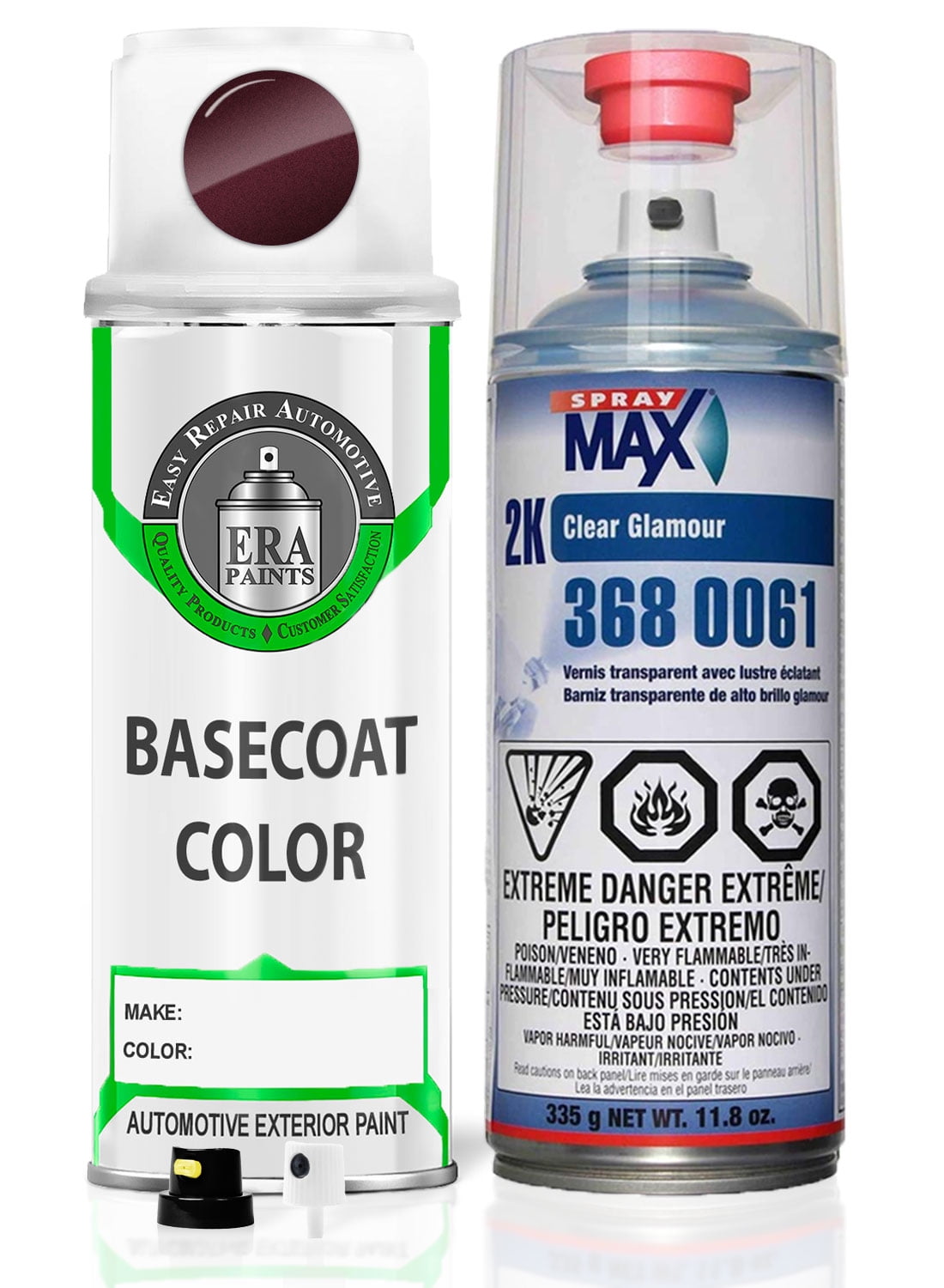 ERA Paints HH - Dark Cherry Metallic for FORD Exact Match Spray Paint ...