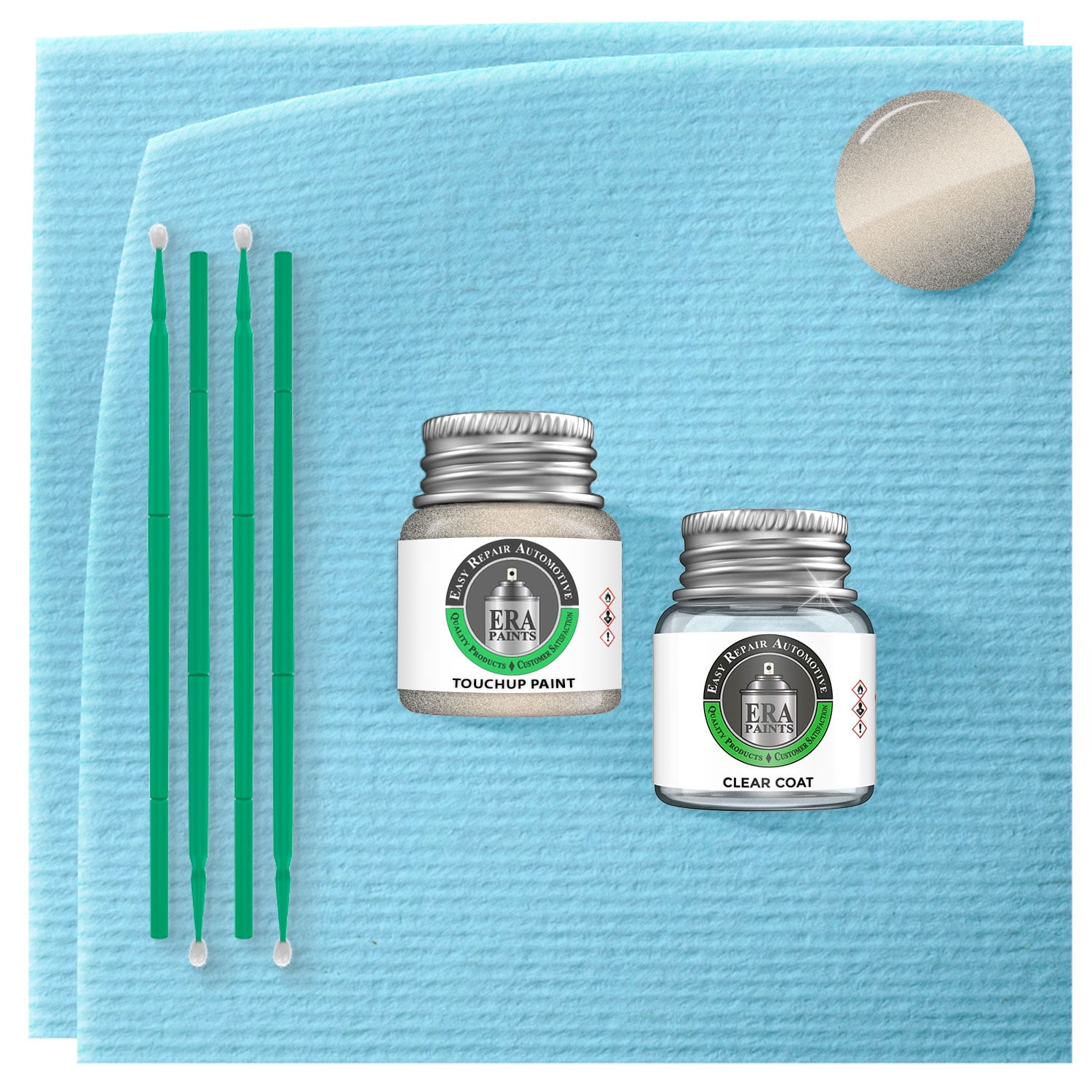 ERA Paints HI - Tectonic Silver Metallic for FORD Exact Match Touch Up ...