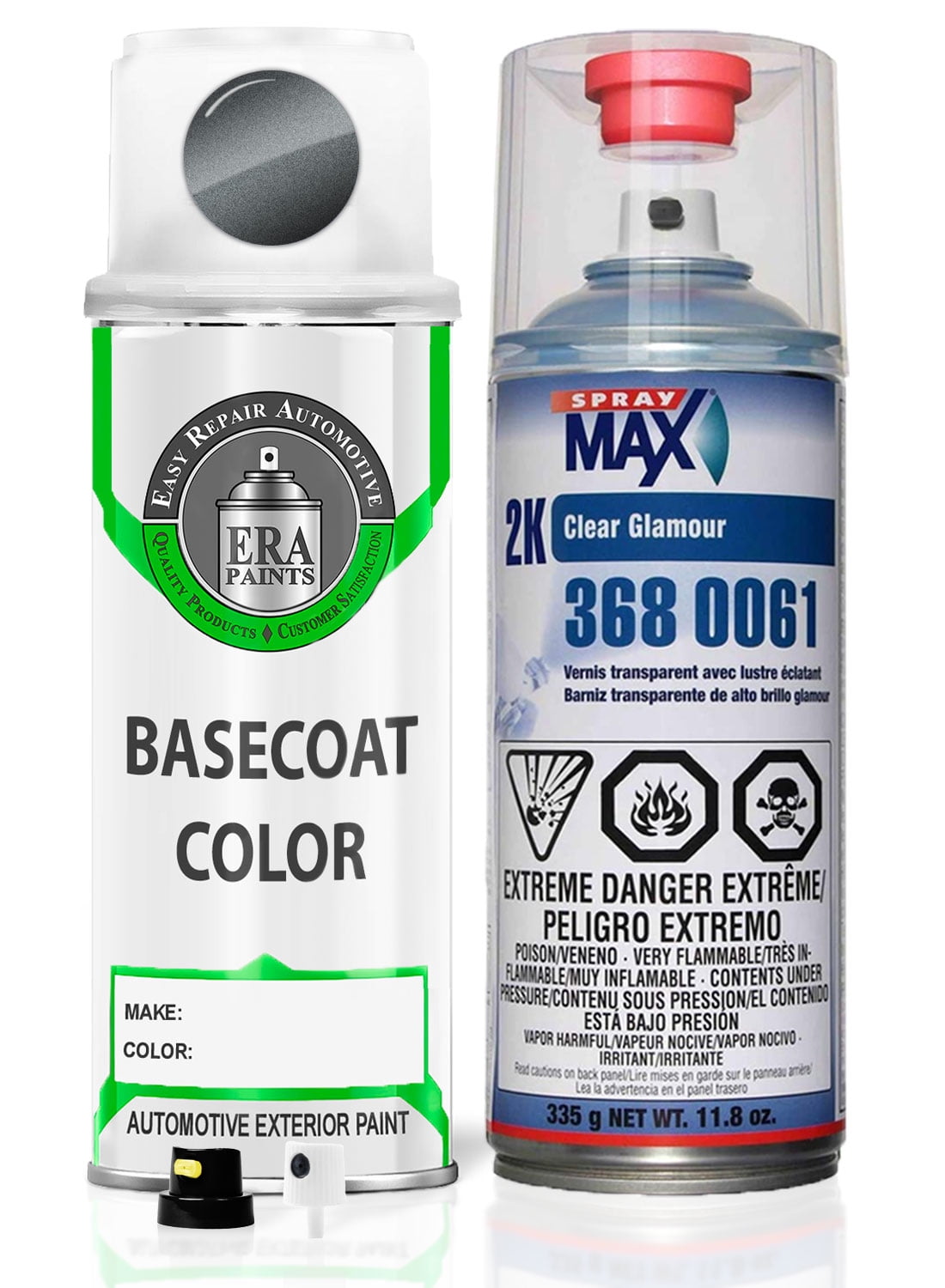 ERA Paints K11 - Smoke Metallic for NISSAN Exact Match Spray Paint ...