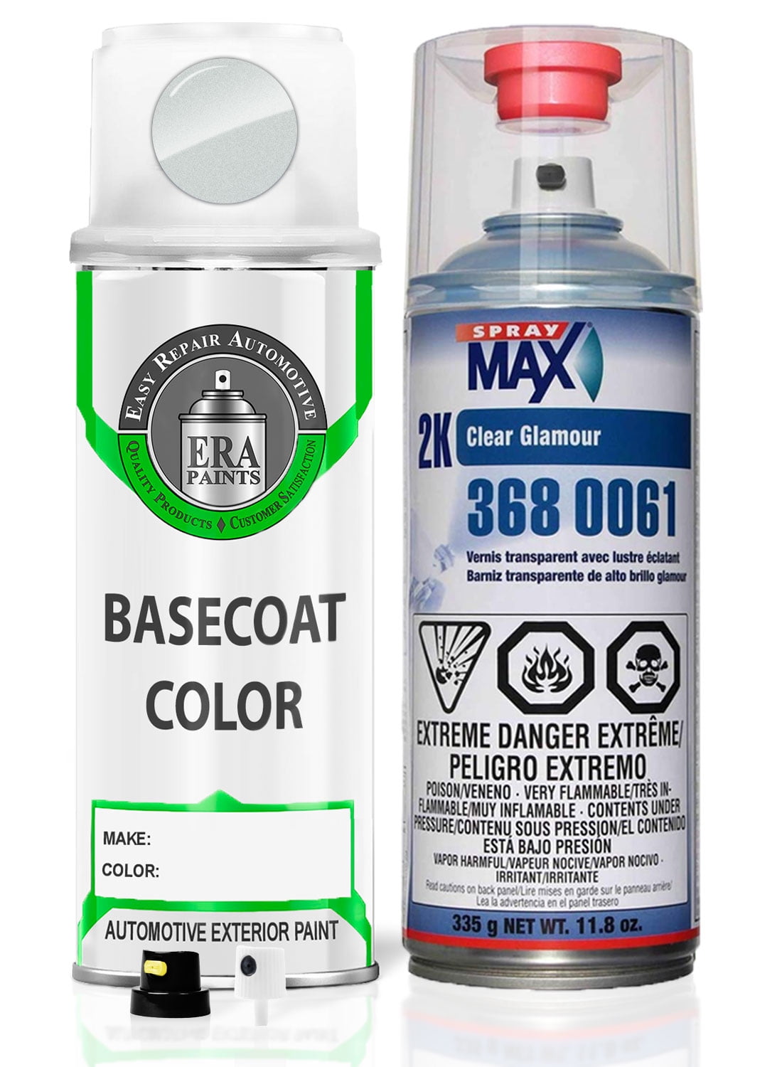 ERA Paints LS9R/2Y - Glacier White Pearl for AUDI Exact Match Spray ...