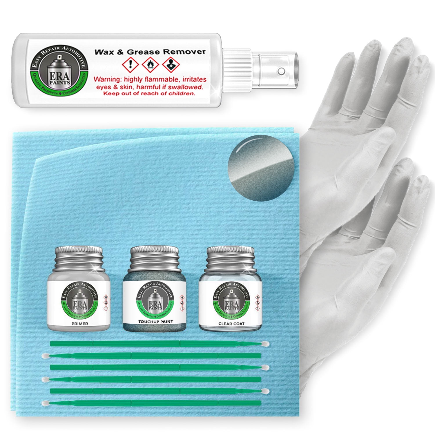 ERA Paints LX5X/9F - Sphere Blue Metallic for AUDI Exact Match Touch Up ...