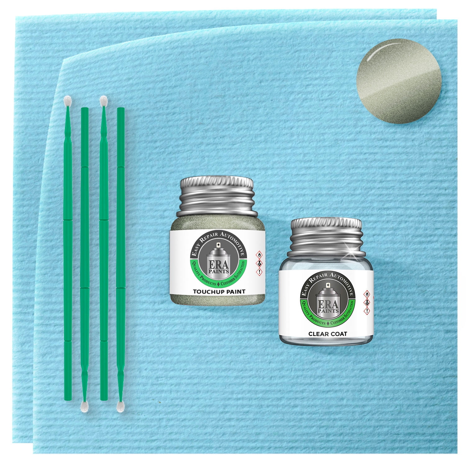 ERA Paints LX6Y/8M - Sycamore Green Metallic for AUDI Exact Match Touch ...