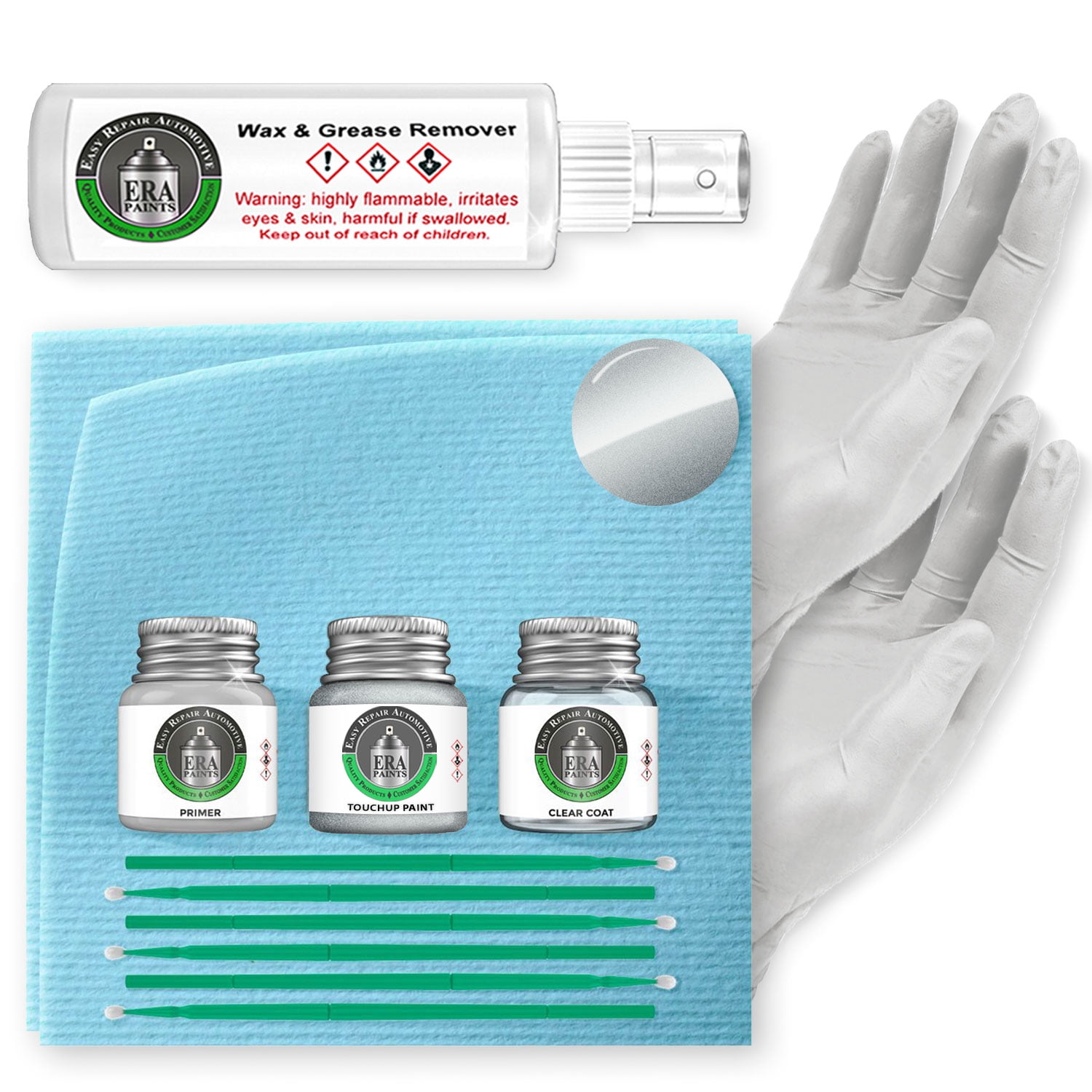 ERA Paints PAF/LAF/KTW - Light Gray Metallic for RAM Exact Match Touch ...