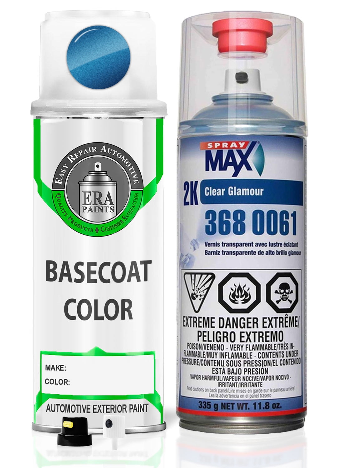 ERA Paints PBD/EBD - Marathon Blue Pearl for CHRYSLER Exact Match Spray ...
