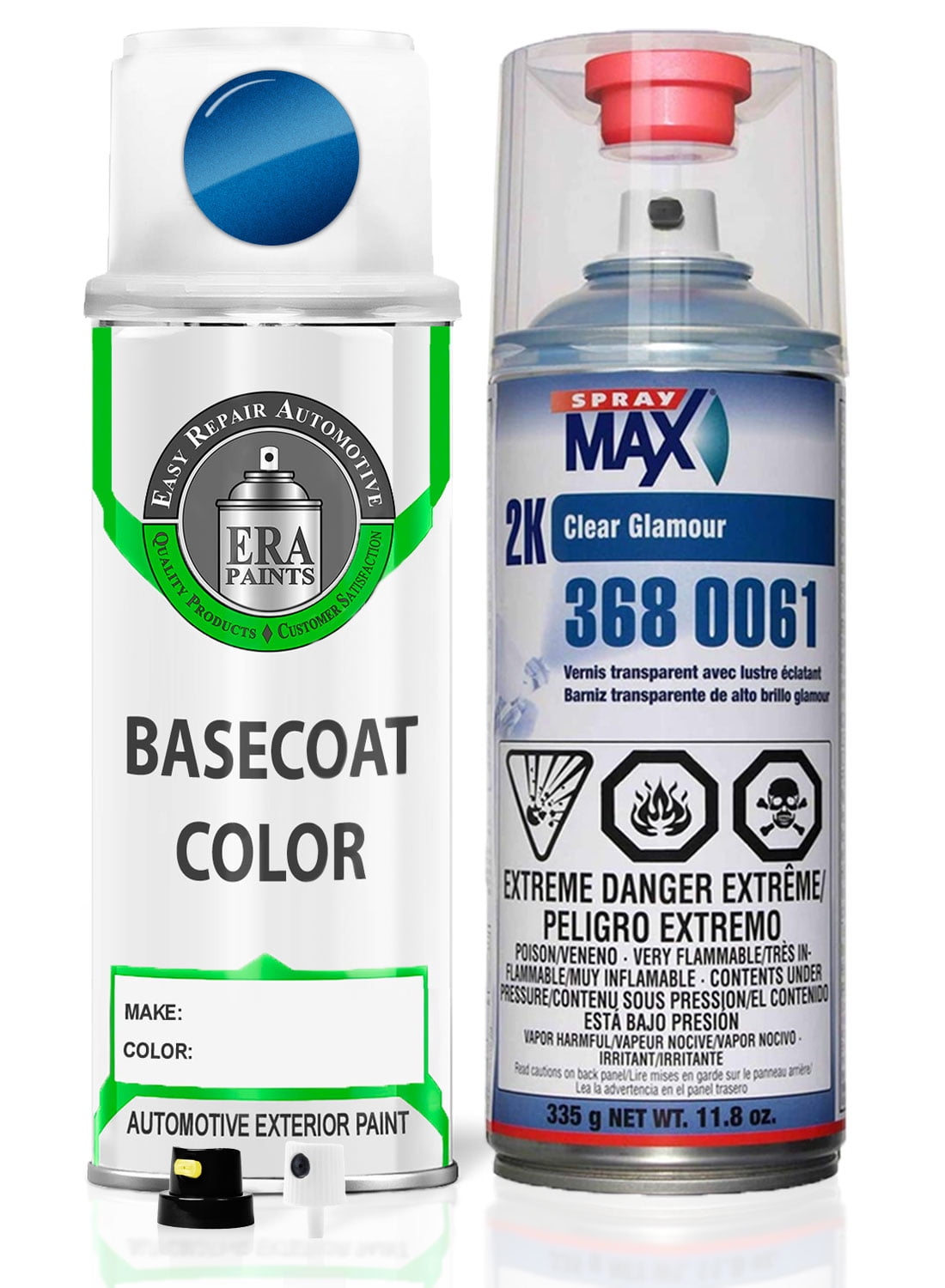 ERA Paints PBE/SBE - Viper GTS Blue Pearl for DODGE Exact Match Spray ...