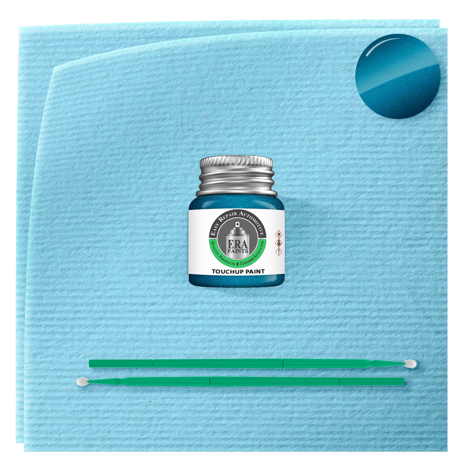 ERA Paints PBJ/ZBJ - Atlantic Blue Pearl for JEEP Exact Match Touch Up ...