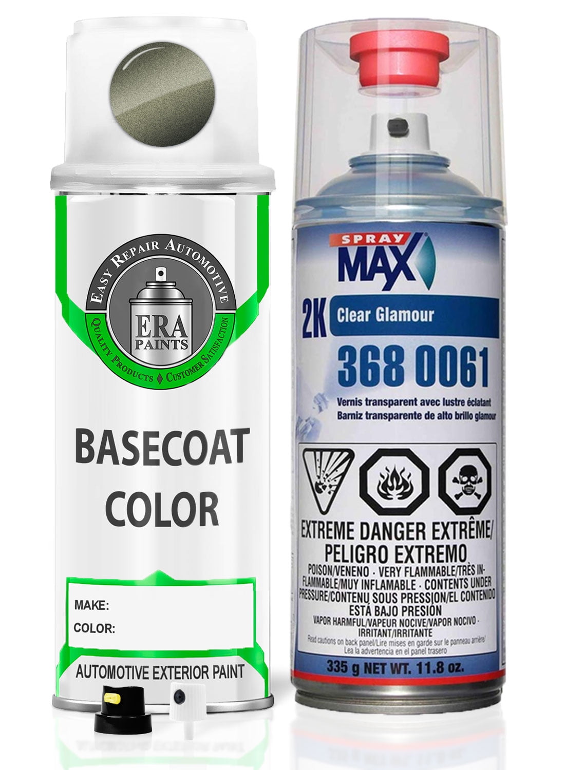 ERA Paints PFP/KFP - Olive Green Metallic for DODGE Exact Match Spray ...