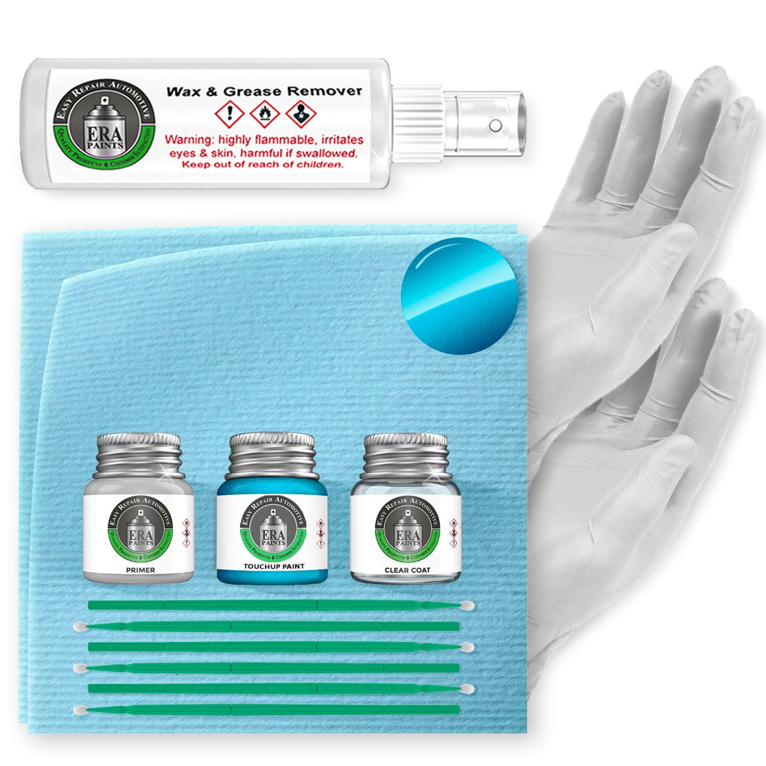 ERA Paints PQD/FQD - Surf Blue Pearl for CHRYSLER Exact Match Touch Up ...