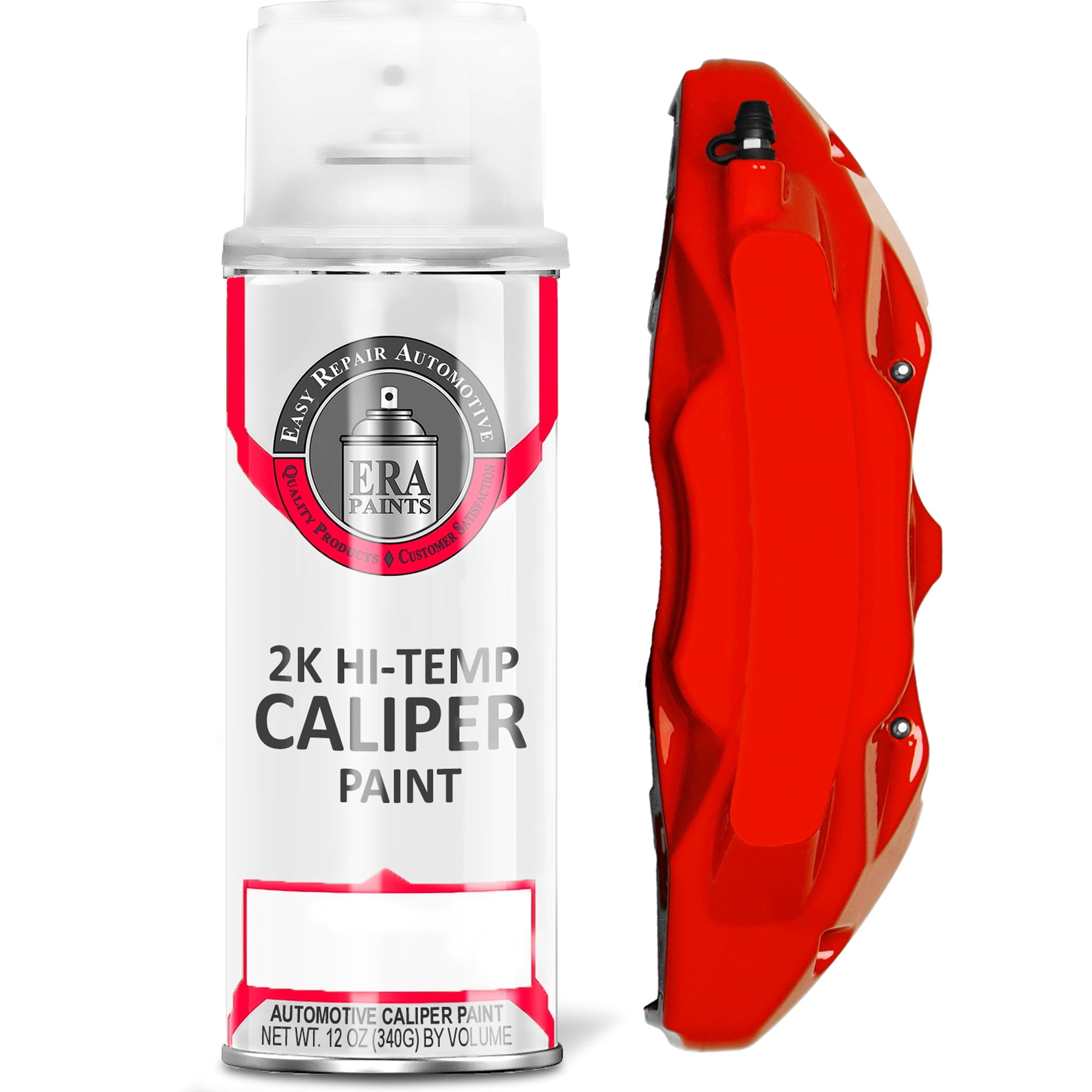 ERA Paints 2K Aerosol Red Brake Caliper Paint - High Gloss, Chemical ...