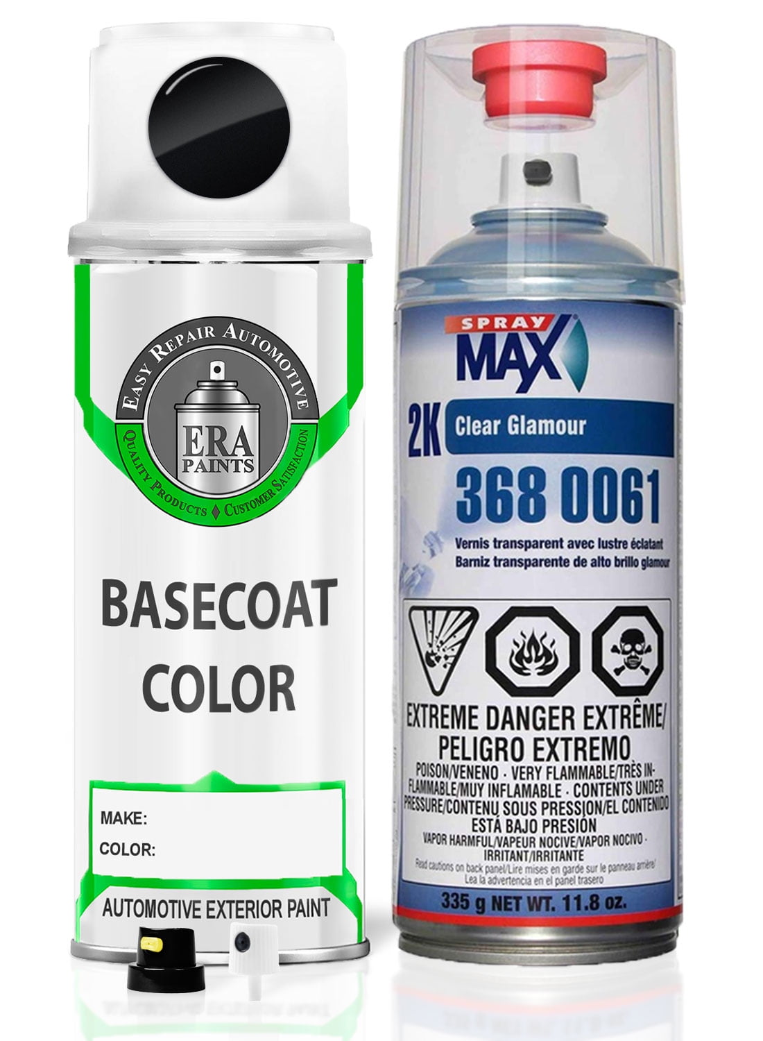 ERA Paints WA384A/GB8 - Black Meet Kettle Metallic for GMC Exact Match ...