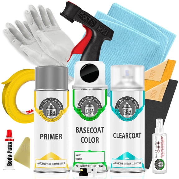 ERA Paints PEC/1AT/1807 - Ebony Black for JAGUAR Exact Match Touch up ...