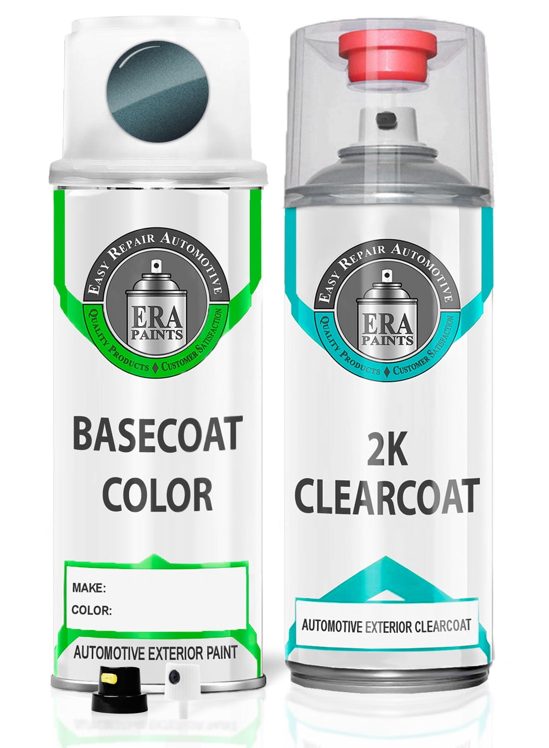 ERA Paints WA9795 - Dark Green Gray Metallic for BUICK Exact Match ...