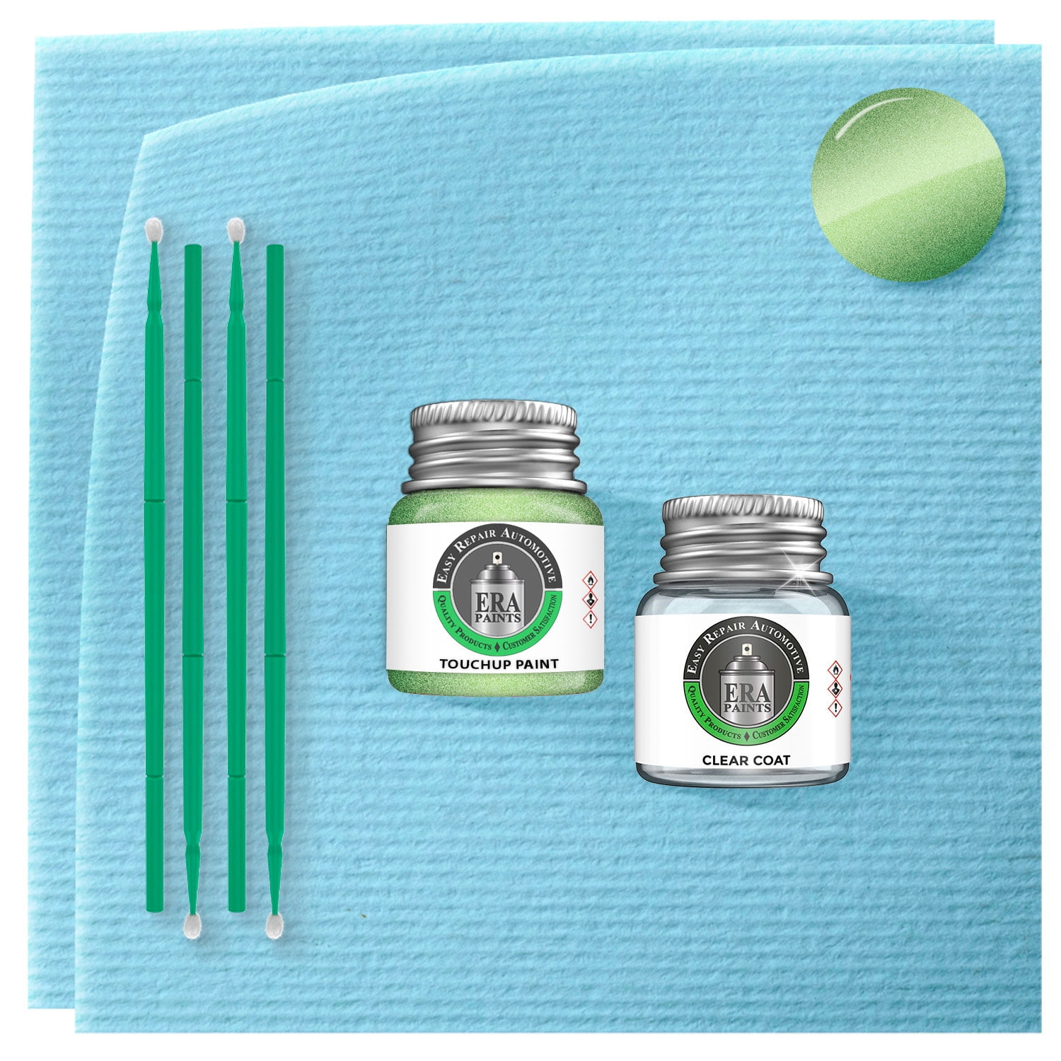 ERA Paints ZJD - Splash Green Metallic for SUZUKI Exact Match Touch Up ...