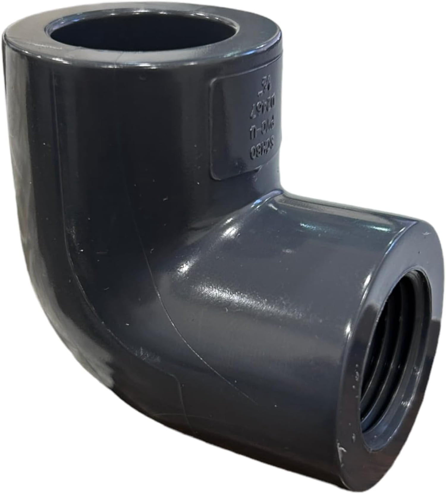 ERA Schedule 80 PVC 1/2″ 90-Degree Female Thread Elbow, 807 Series ...
