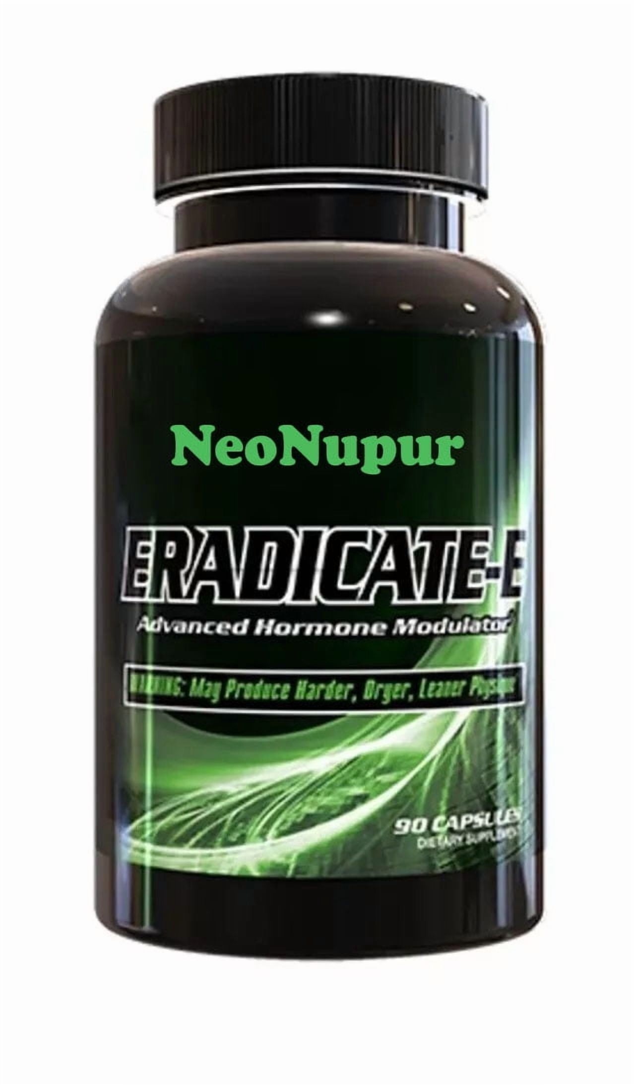 ERADICATE-E Lean Dry Muscle Ga ins Estr*ogen Blocker 90 cap - Walmart.com