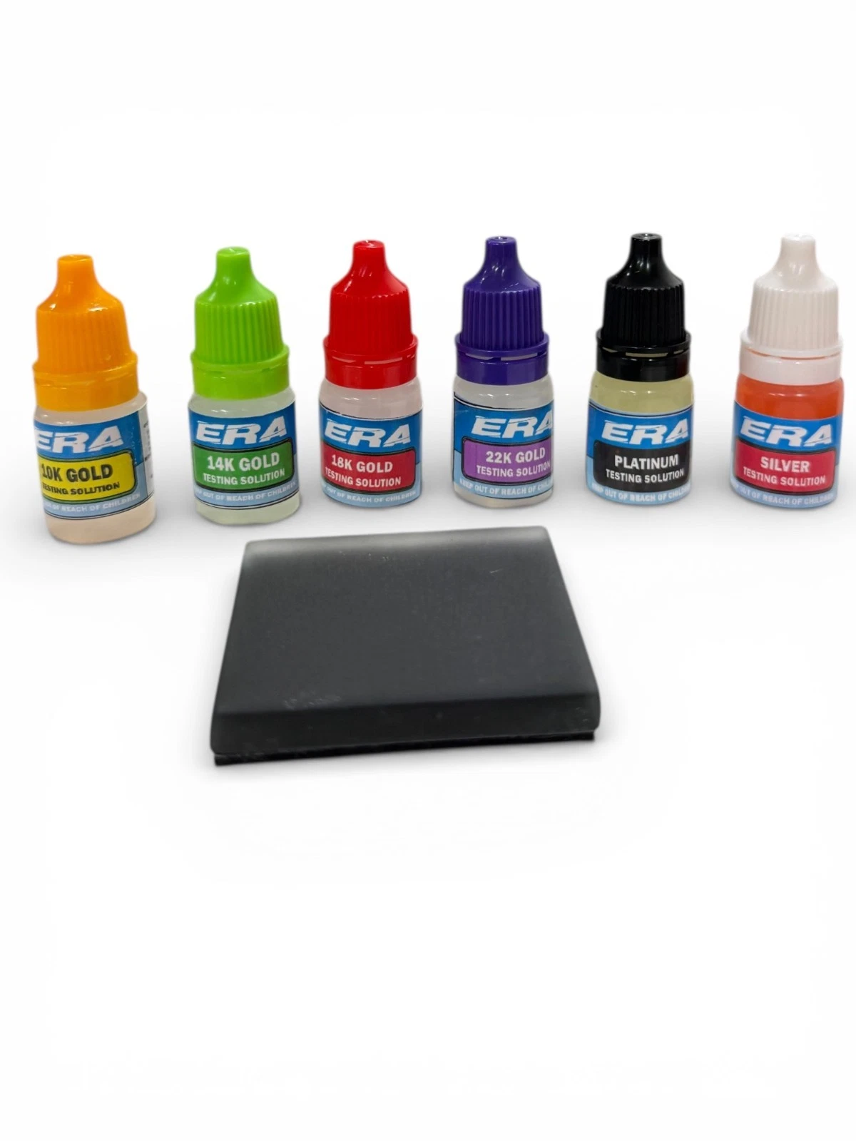 ERAFINE At Home Jewelry Testing Kit, Gold Silver Platinum Tester Kit ...