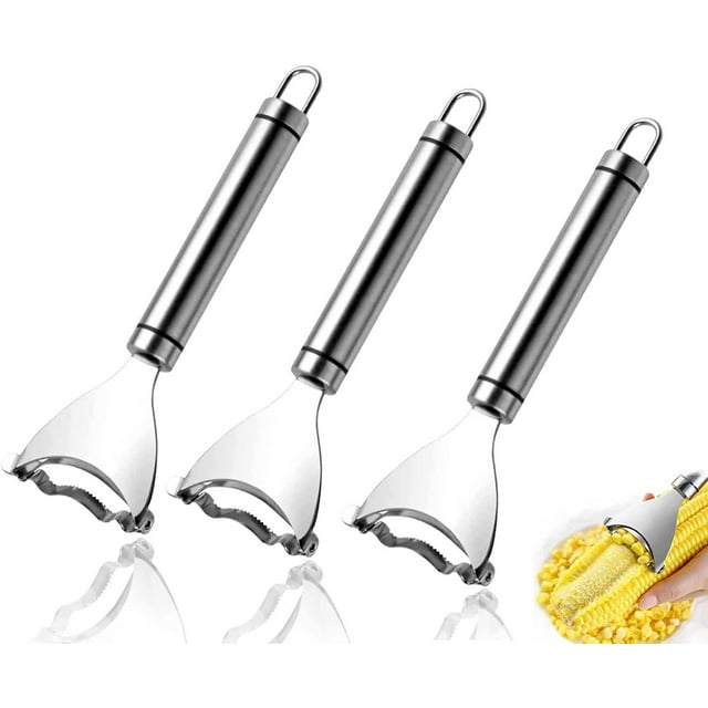ERAMONG 3 Pcs Stainless Steel Corn Thresher, Slicer Stripper Peelers ...
