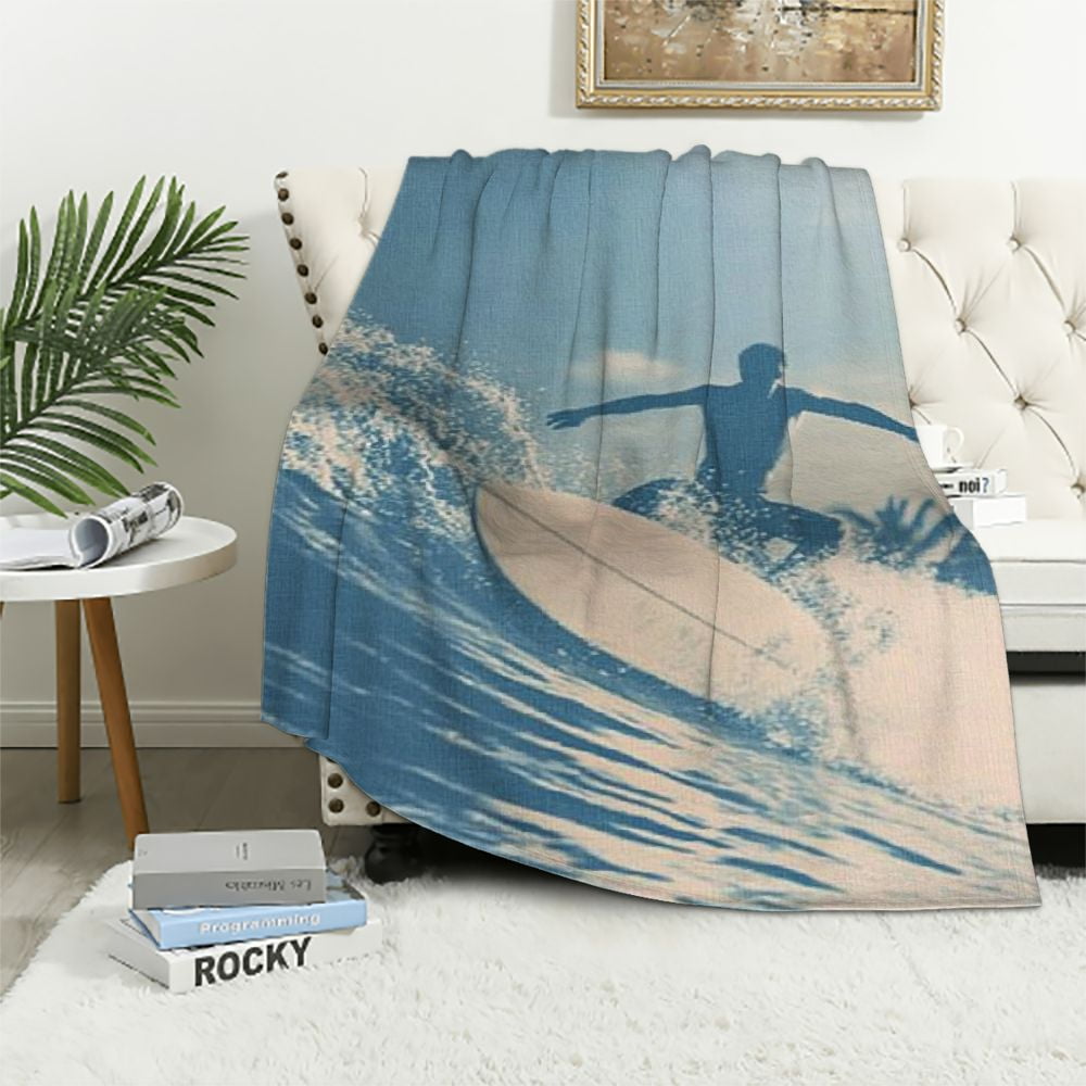 ERAPDAUR Wave Soft Cozy Lightweight Blankets for All Seasons Excellent ...