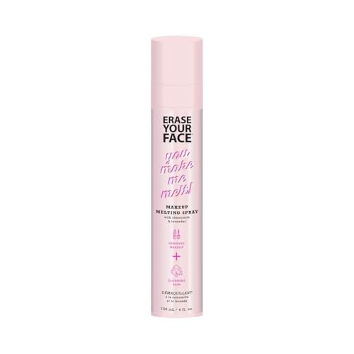 ERASE YOUR FACE Makeup Melting Spray - Face & Eye Makeup Remover to ...