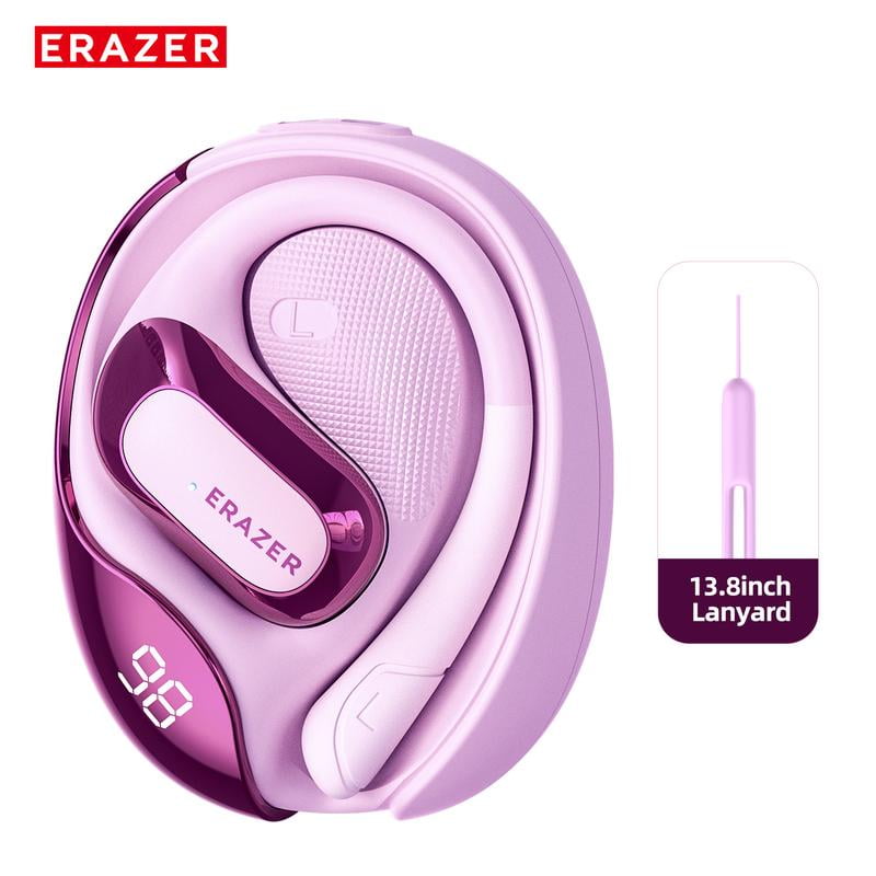 ERAZER X5 Open-Ear OWS Headphones, Ear Hooks Design , Wireless Earbuds ...