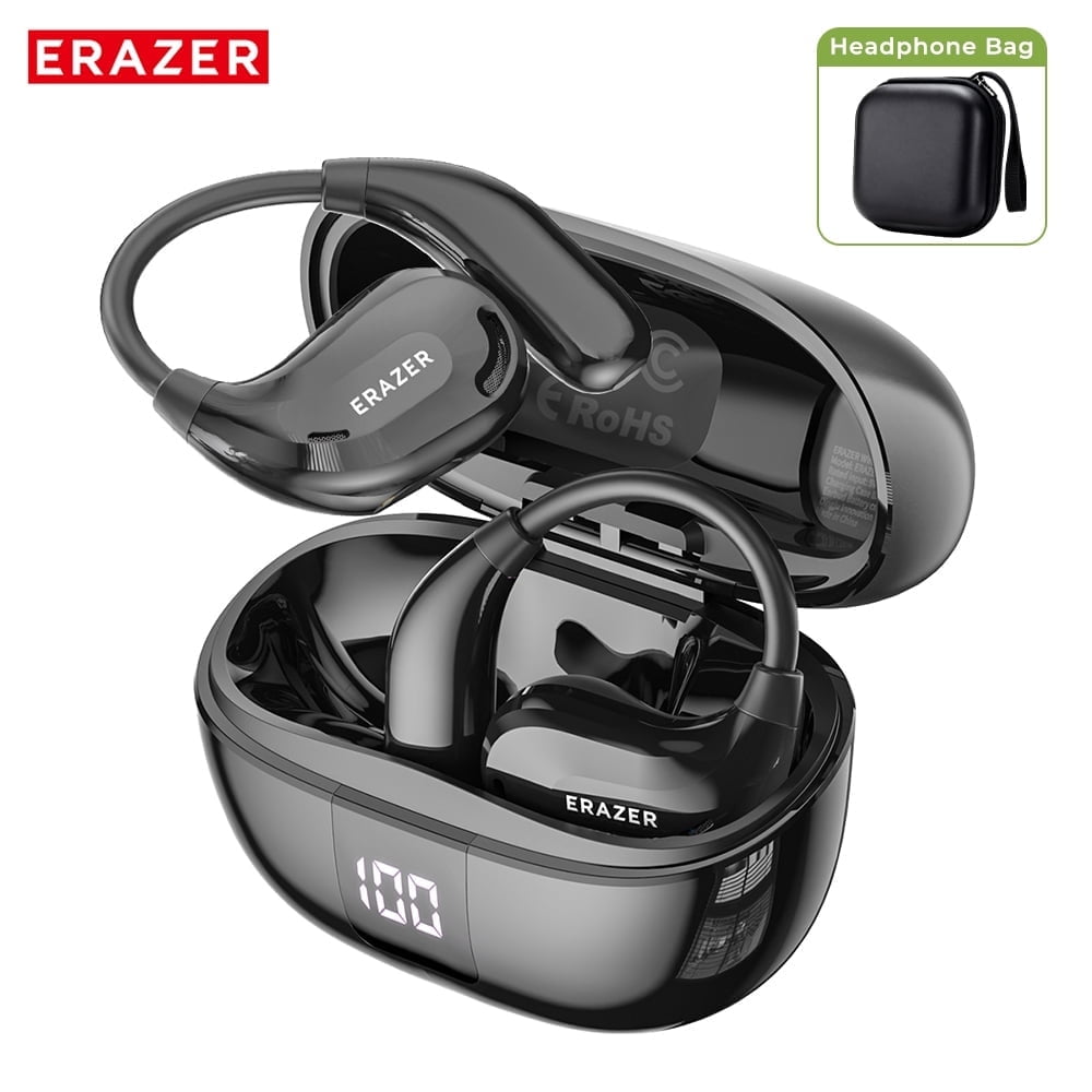 ERAZER XT66PRO Wireless Bluetooth 6.0 Open-Ear Earbuds, AI Translator ...