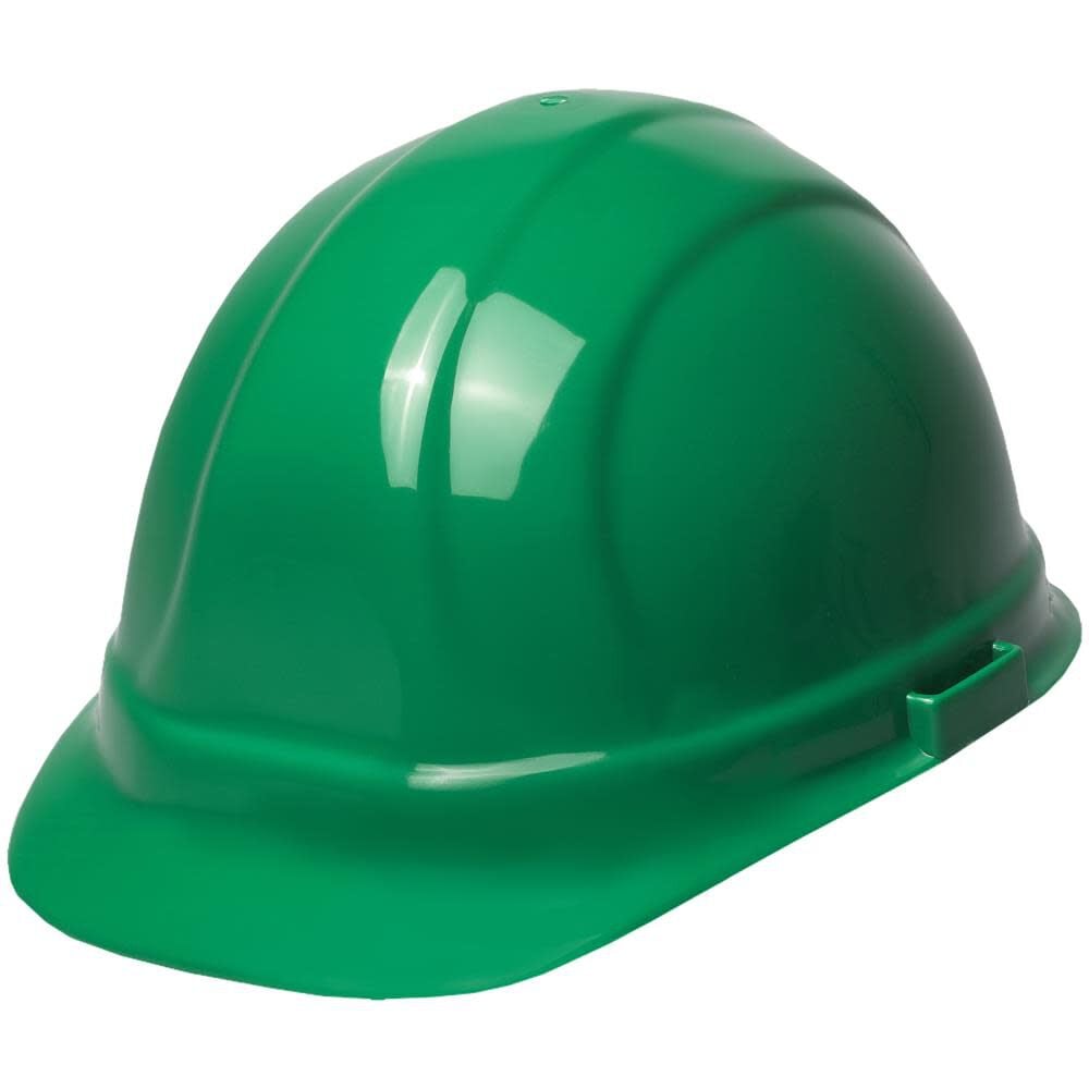 ERB™ Omega II Hard Hat, 6-Point Ratchet Suspension, Green, 19958 ...