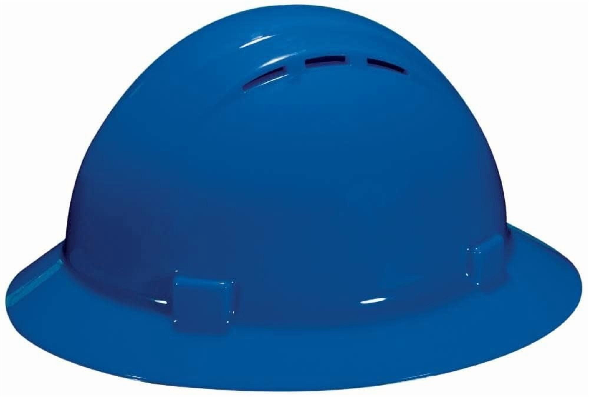 ERB 19436 Americana Vent Cap Style Hard Hat with Mega Ratchet, Rat Blue ...