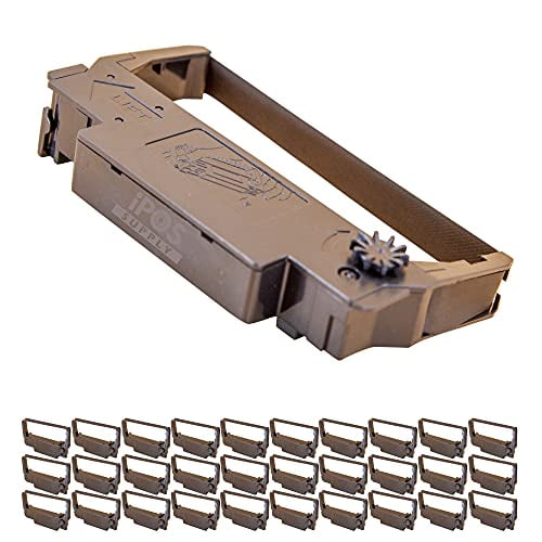 ERC-38 Black Ribbon Cartridge (Box of 30) ERC 30/34 / 38 Ink for Epson ...