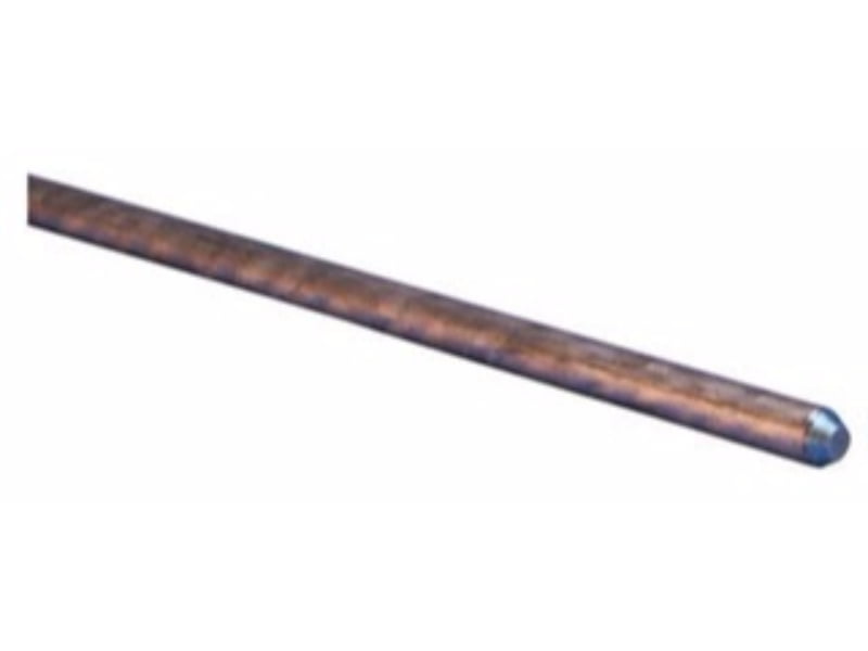 Graybar 615880 10mil Ground Rod 5/8" X 8', Bonded Copper - Walmart.com