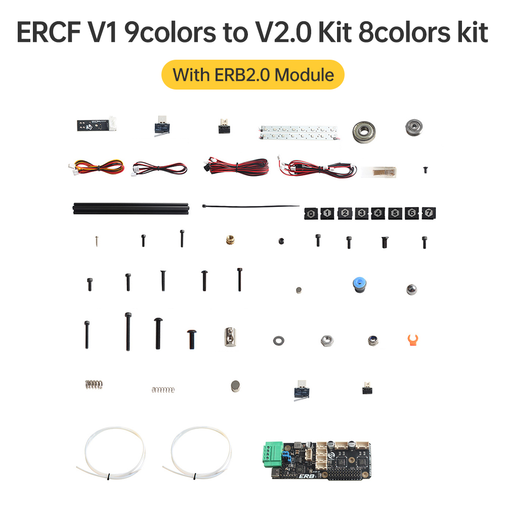 ERCF V1 9 Colors to V2.0 Kit 8 Colors Multi-colors 9 To 8 with ERB2.0 ...