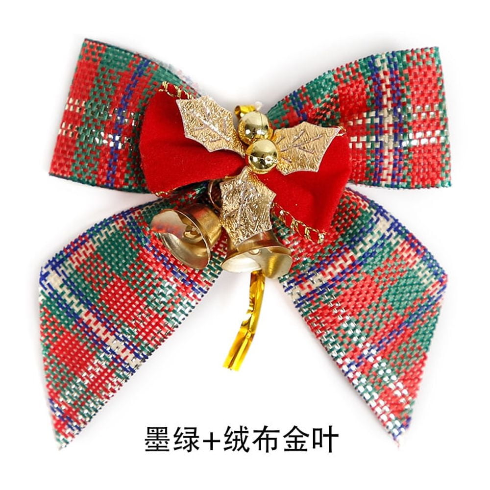 ERDOUY 10 Pieces Christmas Mini Bows for Crafts Christmas Bows for ...