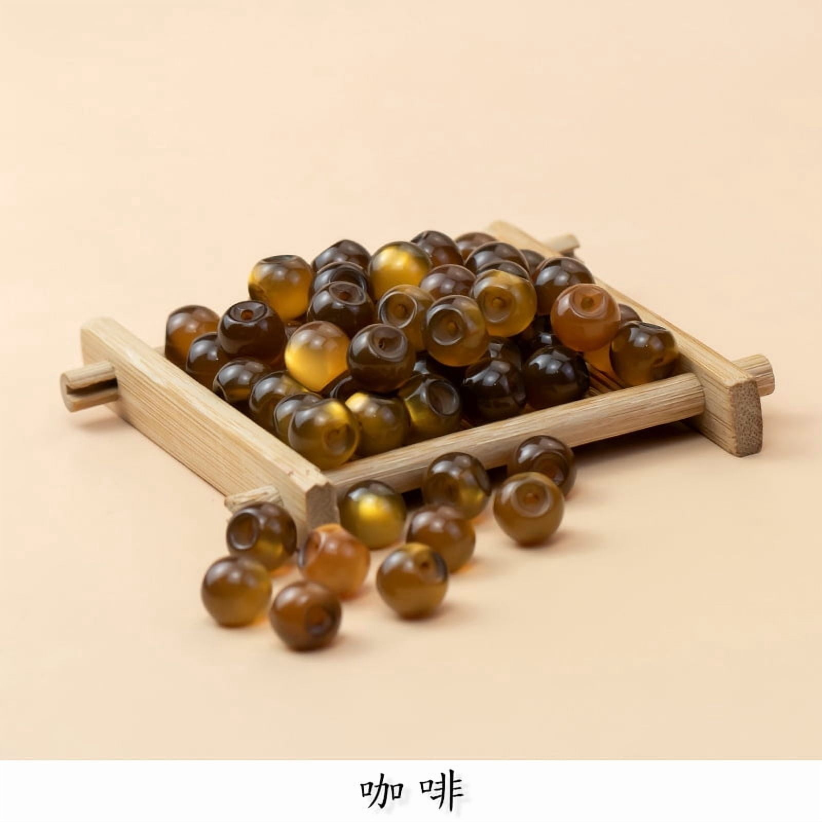 ERDOUY 100-Piece 10mm Round Resin Buttons, Imitation Jade Style with ...