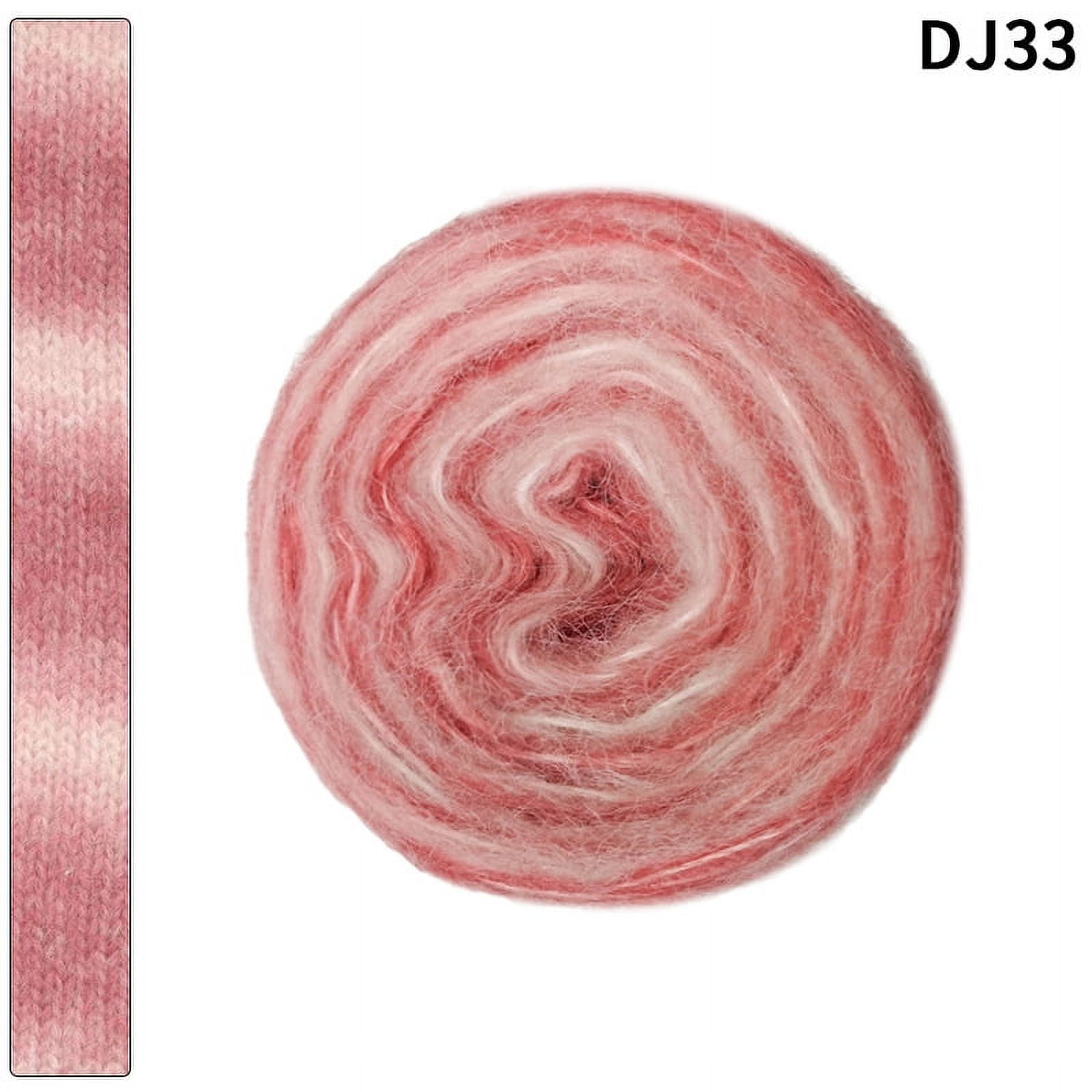 ERDOUY 100G Yarn Whirl , 58% Acrylic Yarn for Crocheting, Softly Color ...
