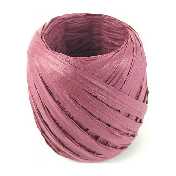 ERDOUY 2 Rolls 22yd Natural Raffia Paper Rope & String, Braided ...